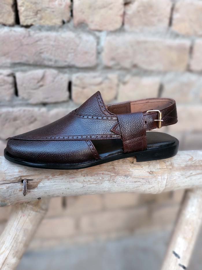 Brown Peshawari Chappal _sku 960 – Sole Pairs