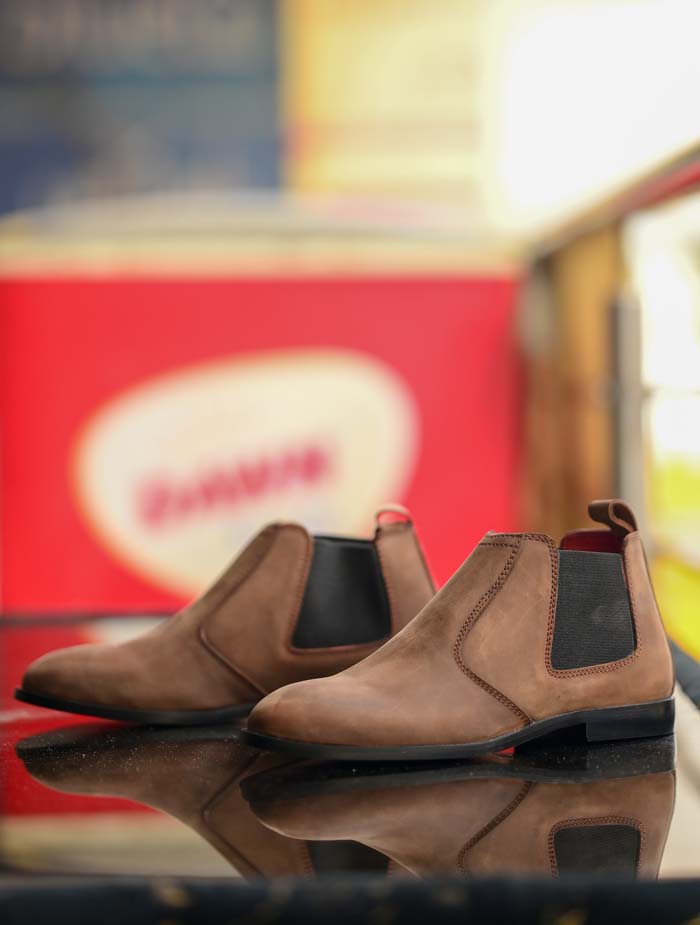 Pull up Leather Chelsea Shoe-Sku 344 – Sole Pairs